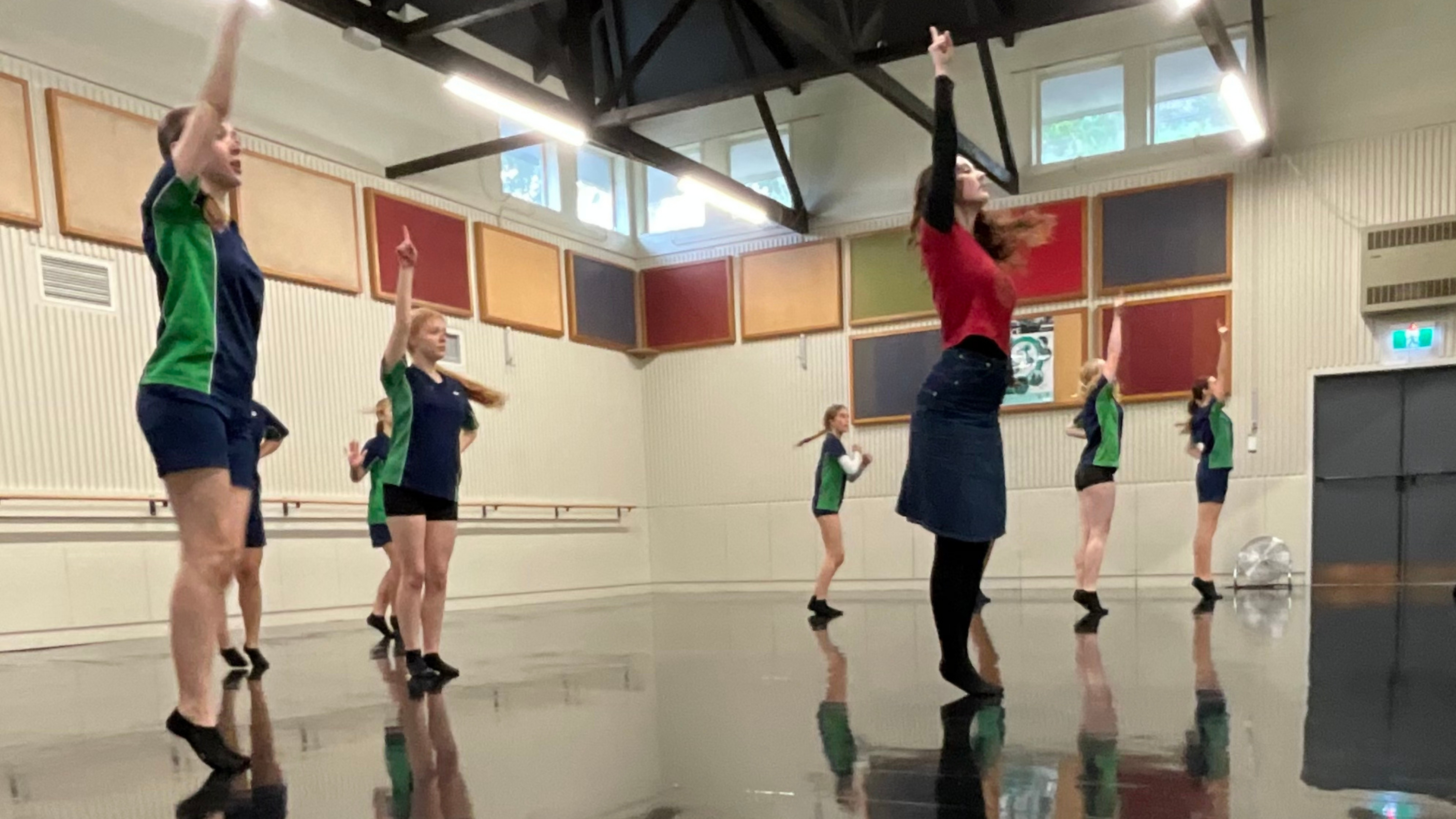 Dedicated Dance Students - Green Bay High School