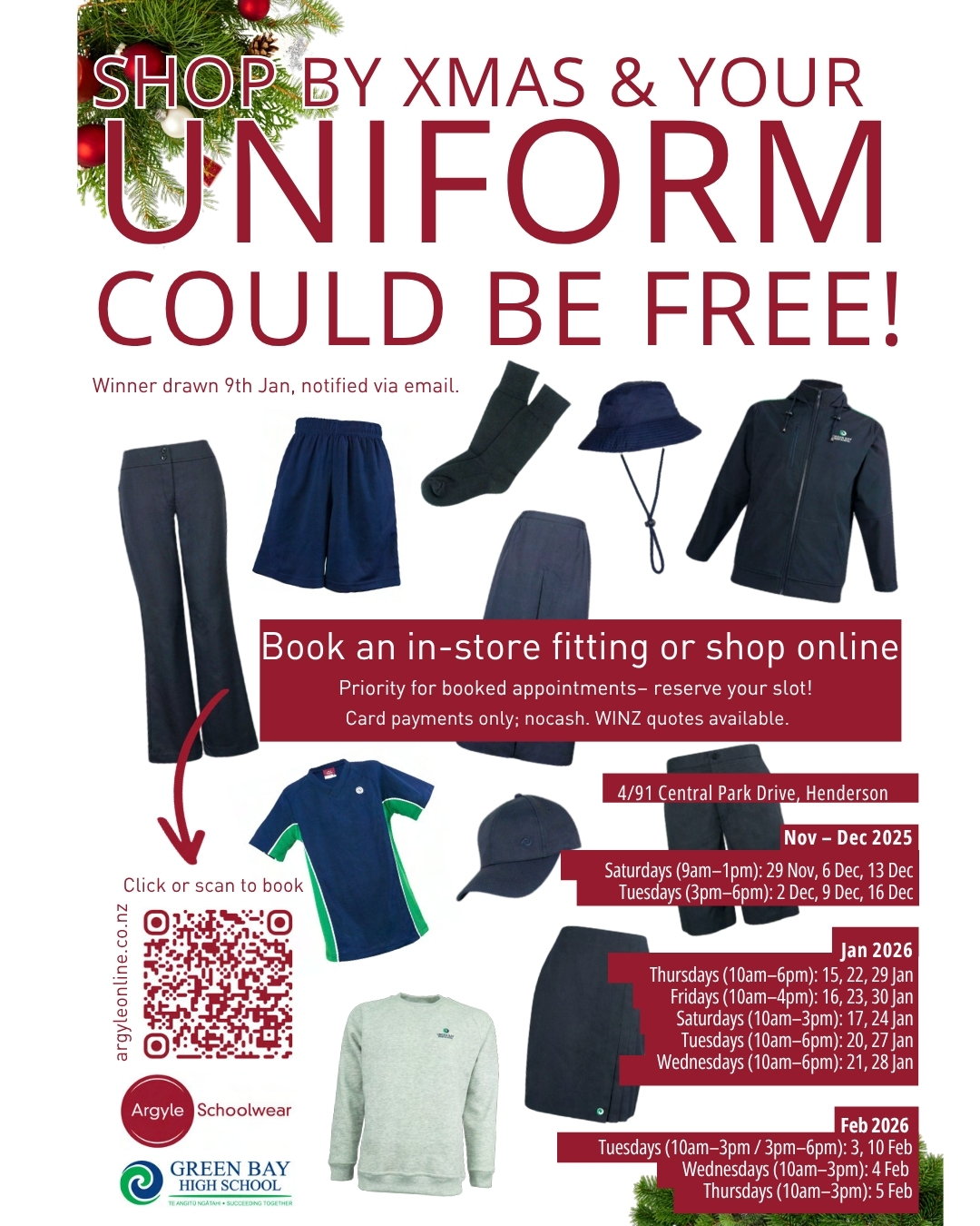 Win Your Uniform! - Green Bay High School